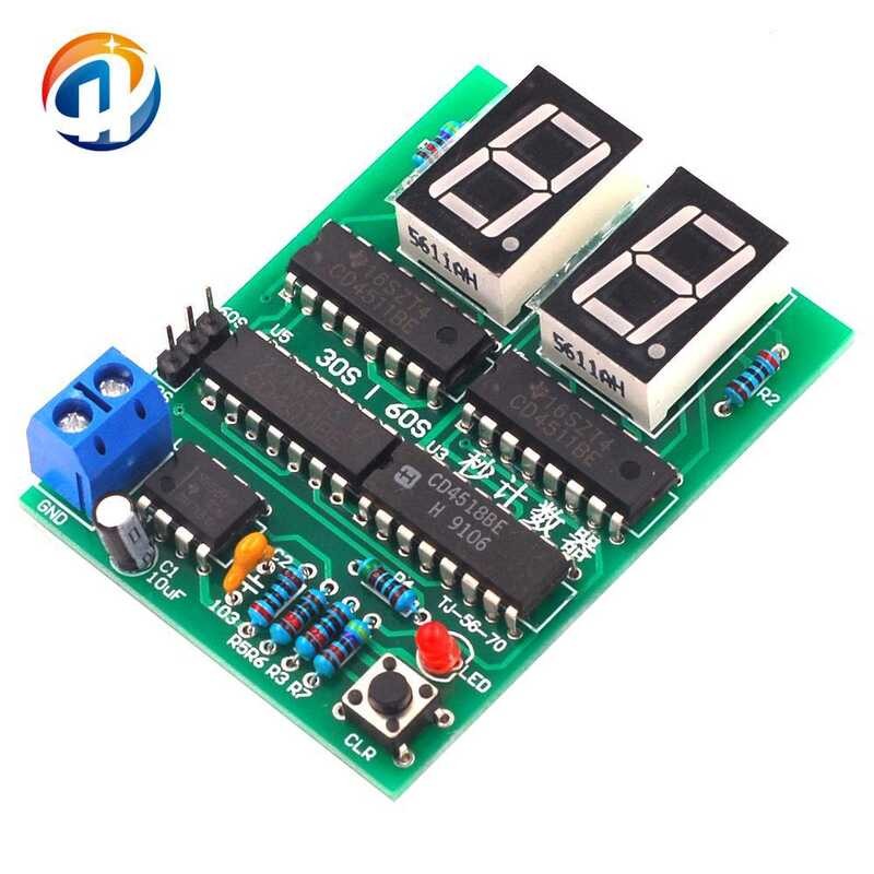 30-60 second counter 30-60S timer simple stopwatch digital electronic ...