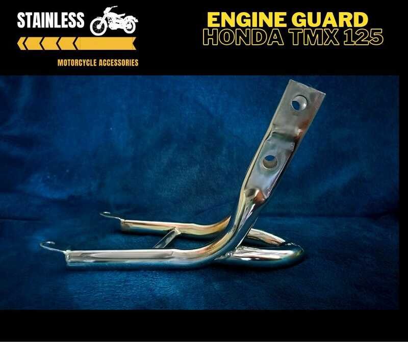 Engine Stainless Guard For Honda Tmx 125/Alpha (Tubo) | Shopee Philippines