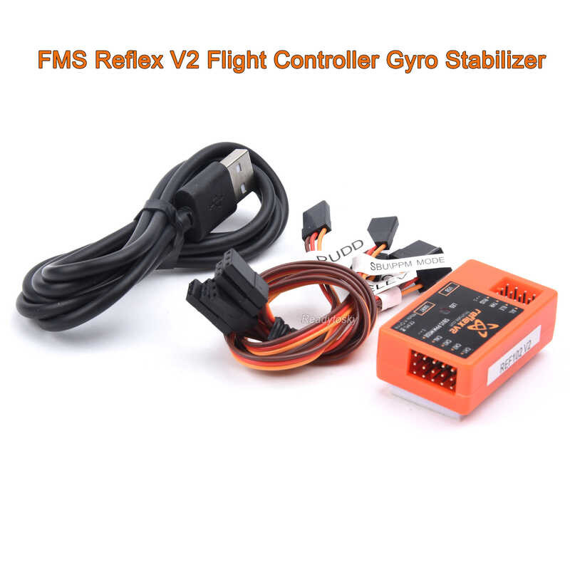 Bagong FMS Reflex V2 Flight Controller Gyro Stabilizer para sa FMS ...