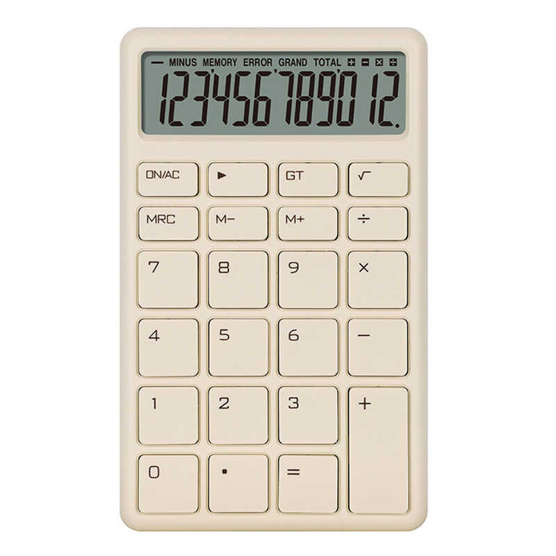 Accountant 12 Digits Desk Calculator Big Button Handheld Calculator for ...