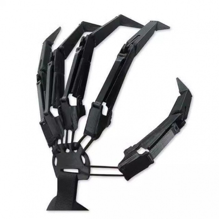 Articulated Fingers Black Dragon Hand Claw Movable and Flexible Joint ...