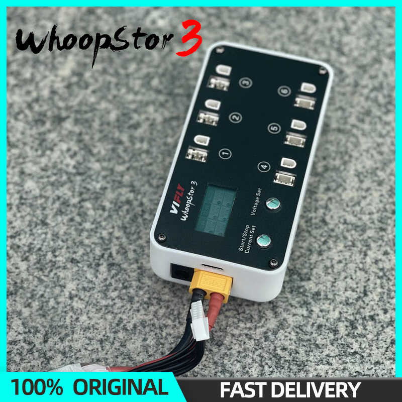 NEW VIFLY WhoopStor 3 V3 6 Ports 1S LIPO LiHV Battery Charger ...