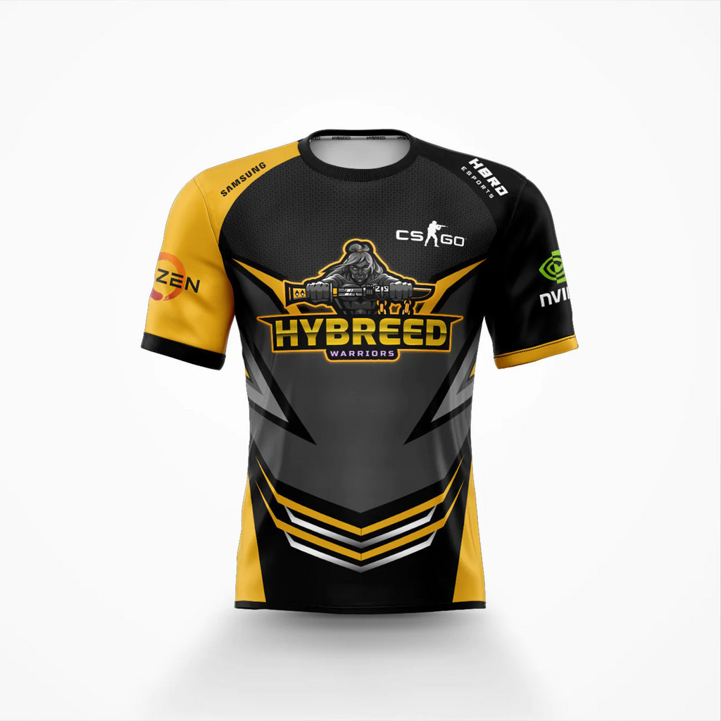 【Free Custom Name & Number】2024 Brand New Hybreed E-Sport CSGO Jersey ...