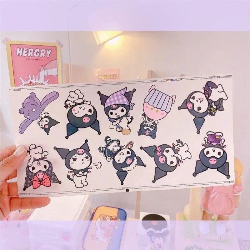 Da Er Gou Yu Gui Gou Mei Le Di San Li Ou Sticker Cartoon Kuromi ...