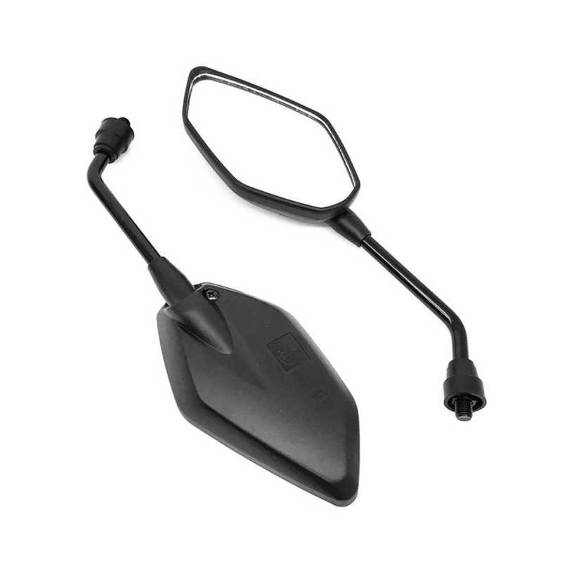 Universal Motorcycle Rearview 10mm Electric Scooter Side Mirrors For