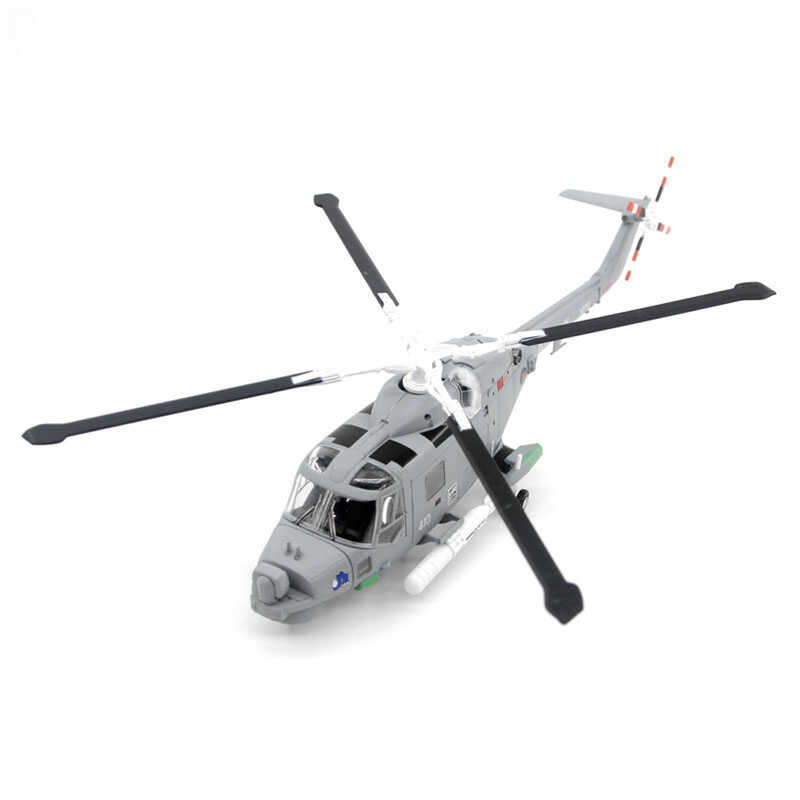 Diecast 1:72 Scale British Navy LYNX 8 Helicopter Original Finished ...