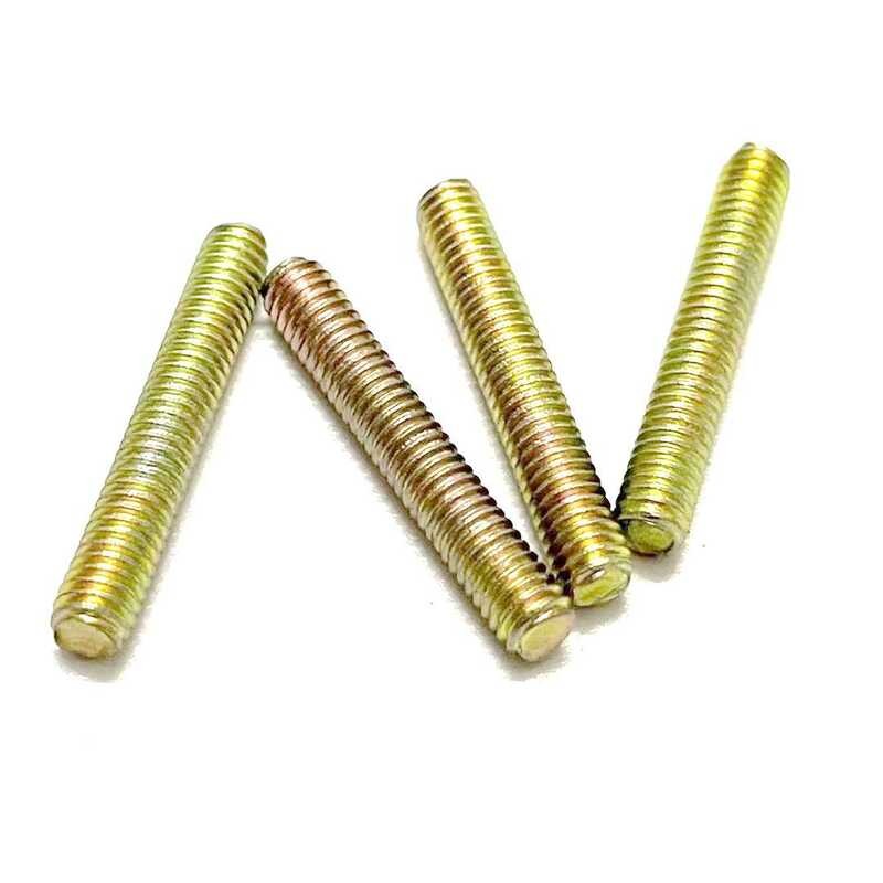 Full tooth screw M5 headless screw full thread tooth strip double head ...