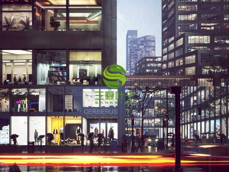 Modern urban buildings, indoor rooms, parallax textures, home offices ...