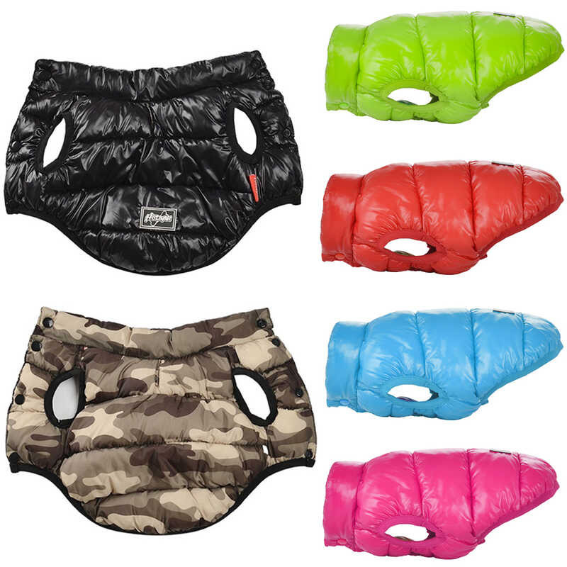 Mga damit ng aso para sa maliit na aso Winter Warm Pet Dog Cat Vest ...