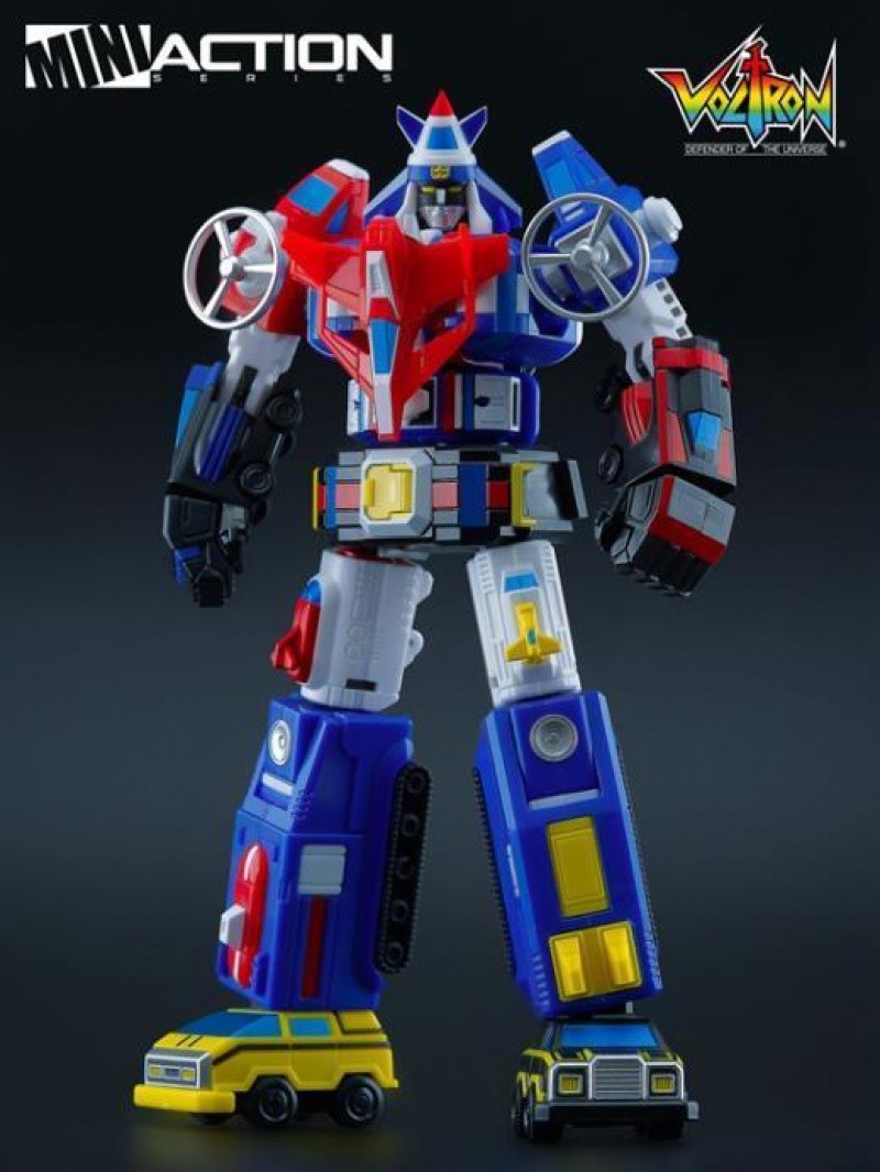 [BTF]ACTION TOYS Mini Voltron Mech Fleet 15Machine Fit Transformable ...