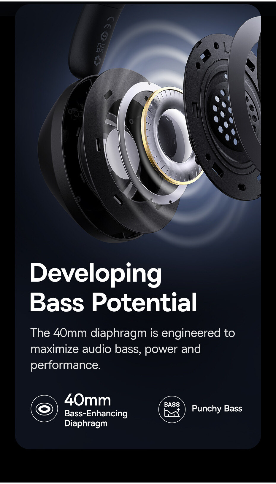 Baseus Bass 30 Max Wireless Bluetooth -30dB Passive Noise Cancellation ...