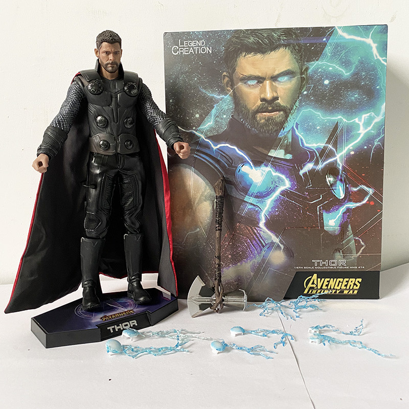 HC Crazy Toys Thor Figure Super Hero Empire Thor Figures Movable Model ...