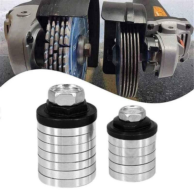 M10/M14 Angle Grinder Adapter Conversion Head Flange Nut Variable ...