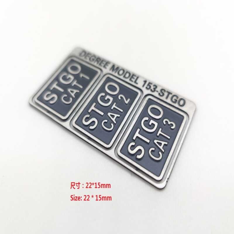 Para sa 1/14 Tamiya RC Truck STGO Metal Sign [UNK]56368Scania Actros ...