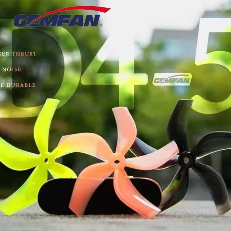 D4-5 Gemfan Propeller 5 Blade Cinewhoop Quad Props Mount M5 4inch ...