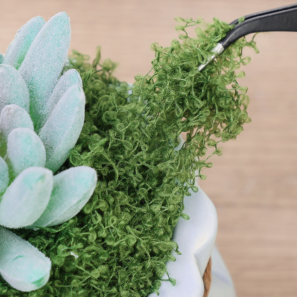 50/100/150/200g Artificial Garden Plastic Moss Simulation Eternal Life ...