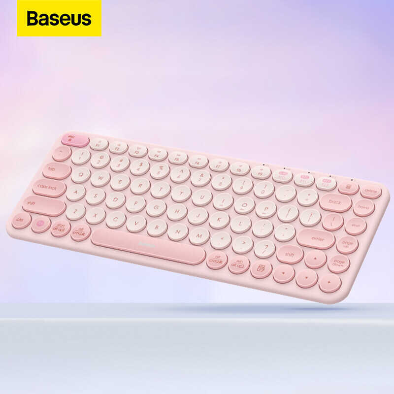 & Baseus K01a Creator Wireless Multi-Device Keyboard Para Sa Windows ...