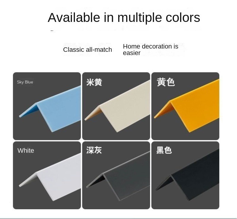 PVC Corner Protection Corner Wall Protector Protection Bar Bumper Strip ...