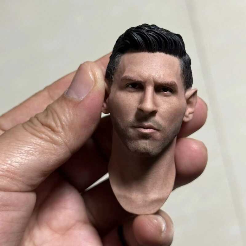 Soldier 1/6 Football Series Model Head Carving Messi Argentina Messi ...