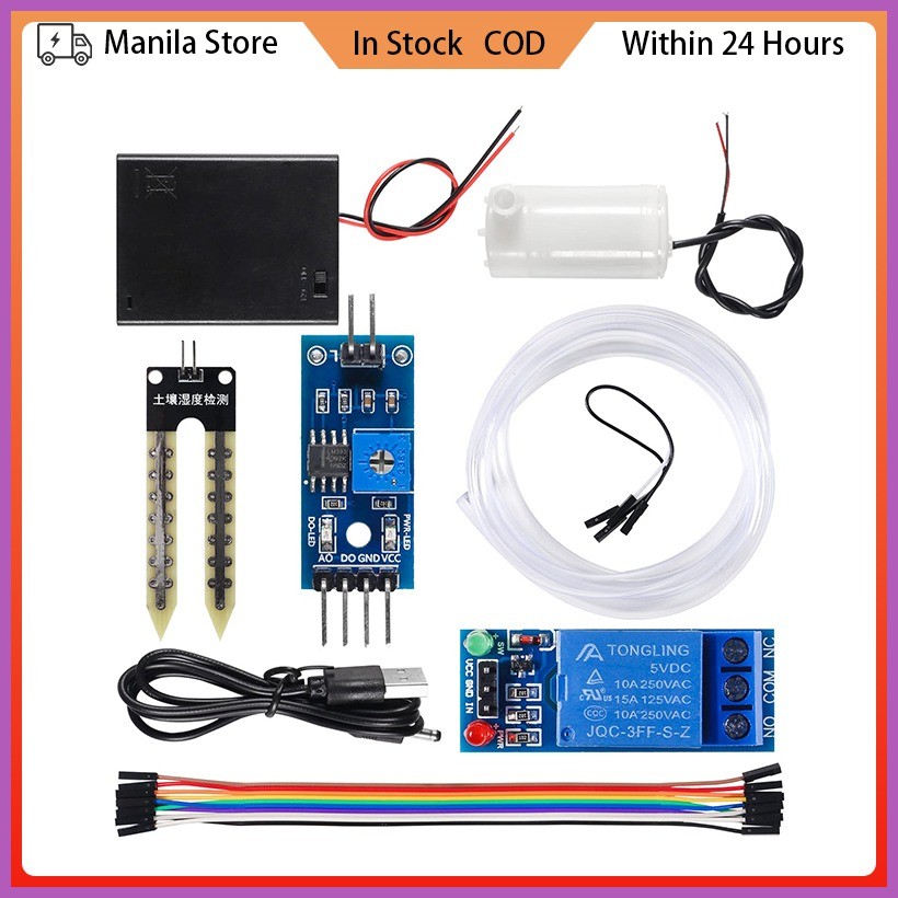 ۞ Automatic Watering System DIY Automatic Irrigation Module Kit Soil ...