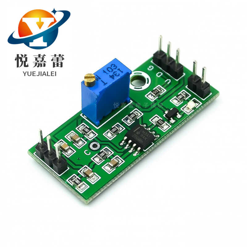 LM393 voltage comparator module adjustable precision signal waveform ...