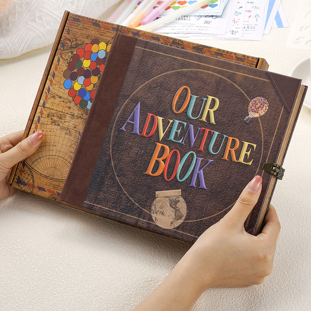 Creative commemorative book DIY commemorative book 1 retro kraft paper ...