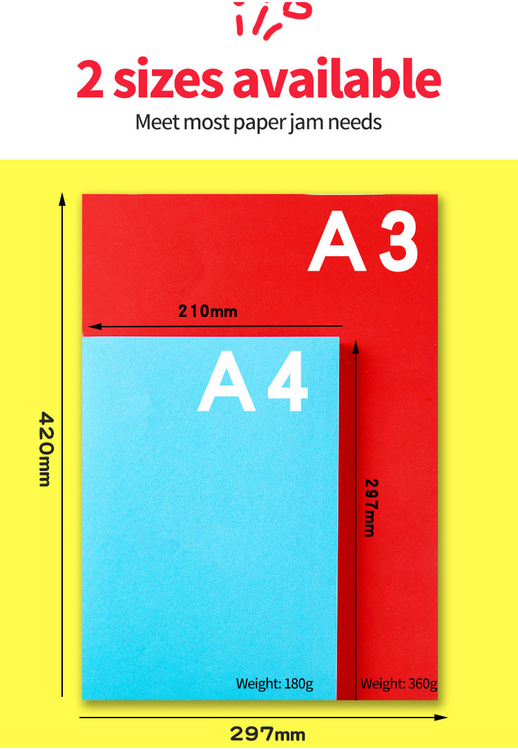 Angel Mark A3 Mix Color Series Cardstock Paper Business Card Cardboard thick Stationary ...