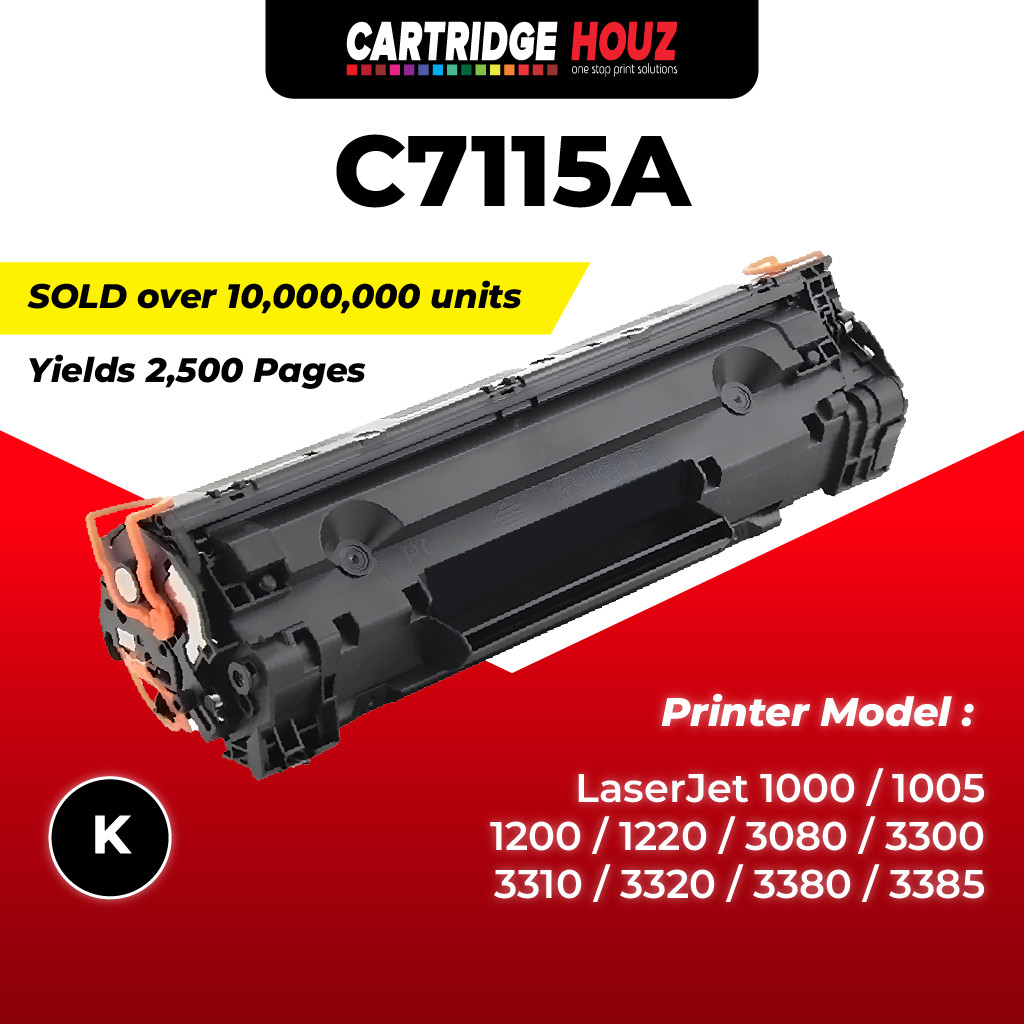 C7115A 15A Q2613A 13A Q2624A 24A EP25 Compatible Toner for HP LJ 1000 ...