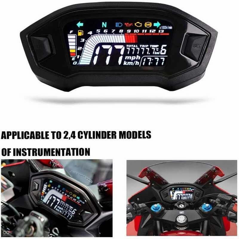 Ang pinakamabagong Speedometer ng Motorcycle Oil Gauge Tachometer ...