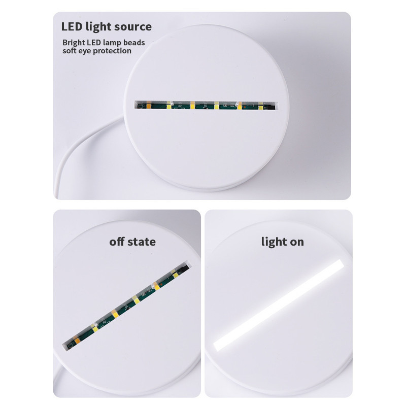 3D Acrylic Night Lights LED Night light Gift Souvenirs Religious Design ...