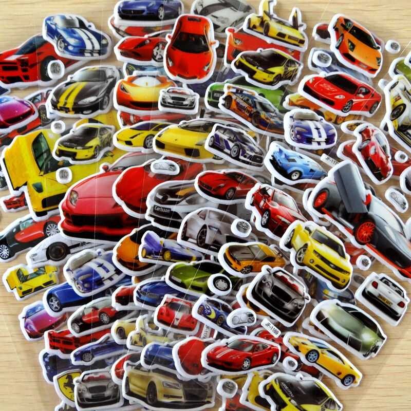 World famous car stickers, racing stickers, cartoon car stickers ...