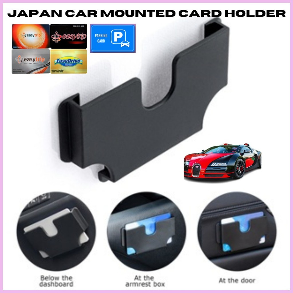 Japan Car Mounted Card Holder Voucher Storage Box Car Refueling High ...