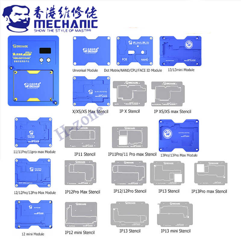 NIC 3 Cf It3 Pro Intelligent Preheating Platform For Iphone X-15 PRO ...
