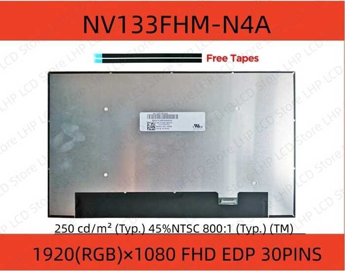 Nv133fhm-N4a 1920×1080 For Dell Latitude 7380 7390 E7380 E7390 30 Pines EDP | Shopee Philippines