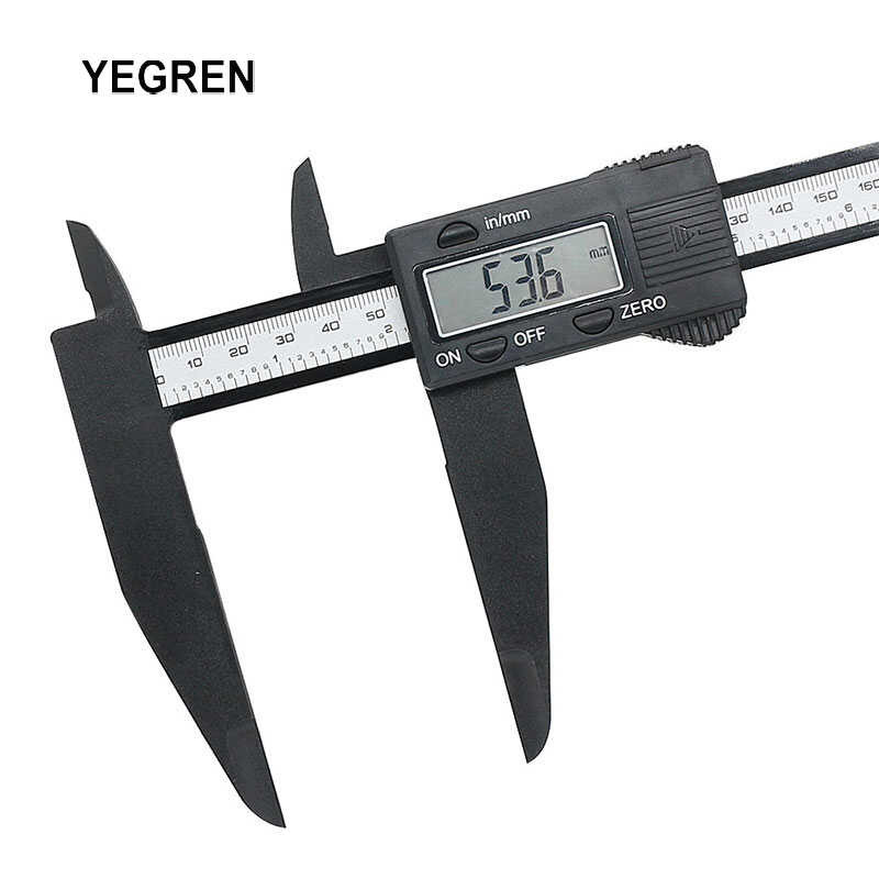 0-200mm/300mm Digital Vernier Caliper Plastic Large Measure Range ...