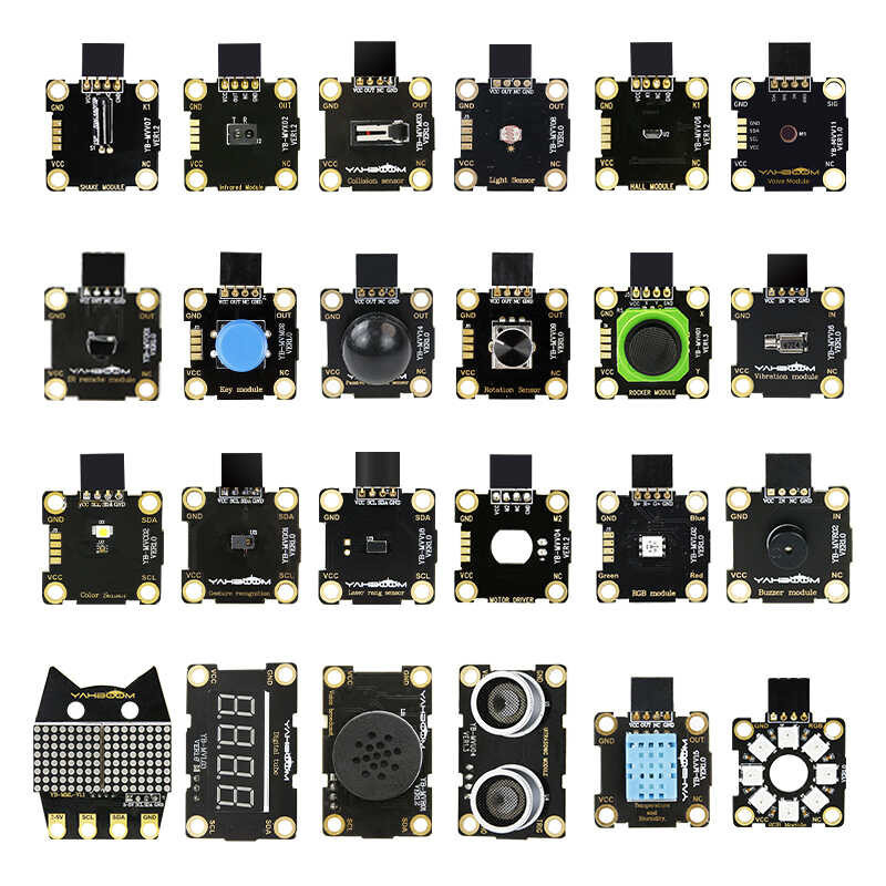 Microbit Sensor Electronic Module Diy Programmable For Robot Kit Compatible With Arduino