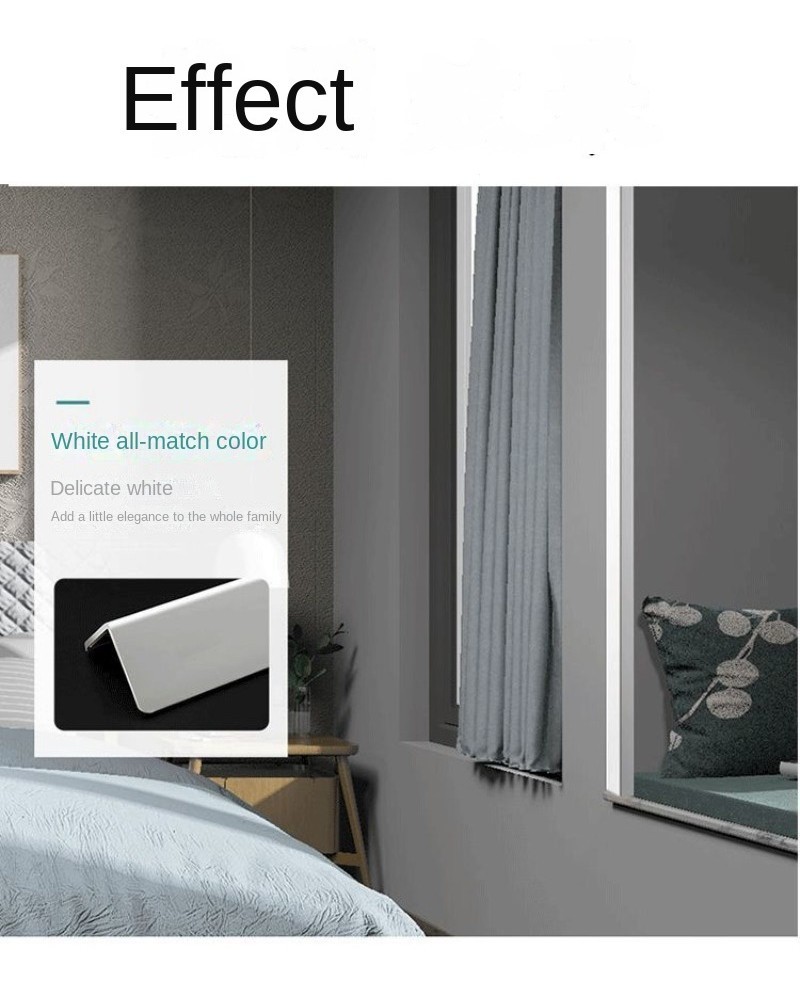 PVC Corner Protection Corner Wall Protector Protection Bar Bumper Strip ...