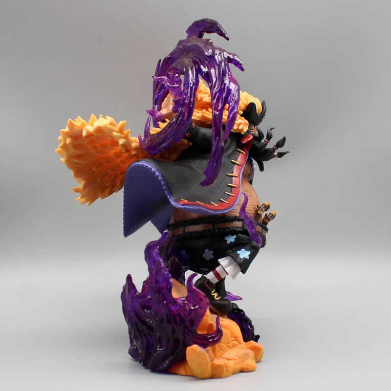 LZD One Piece Anime Figure Blackbeard Figures Action Figurine 21cm Gk ...