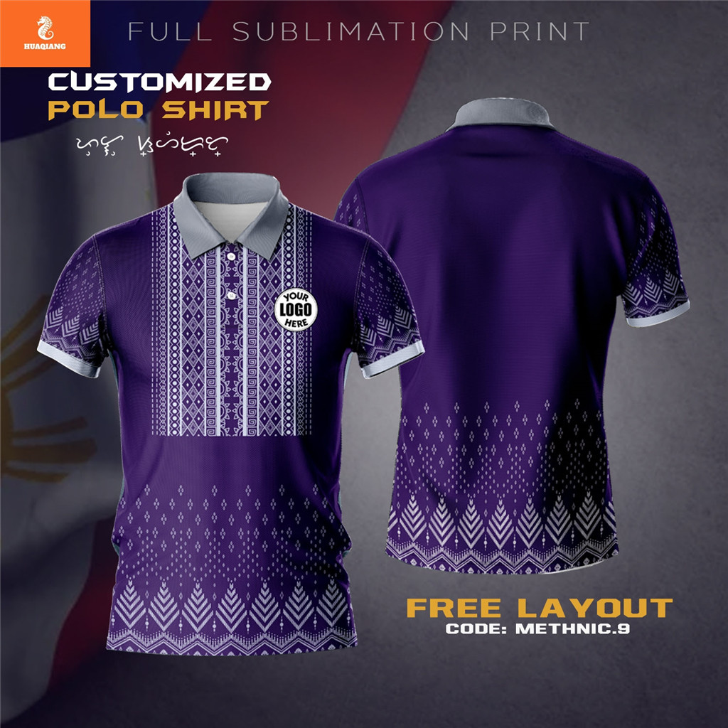 asean inspired ethnic attire barong agalog batik polo for men ...