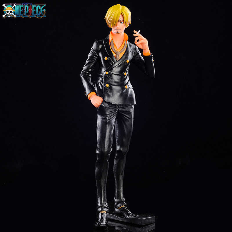One Piece King Super Large Assembly Black Clothes Smoking Shanzhi ...