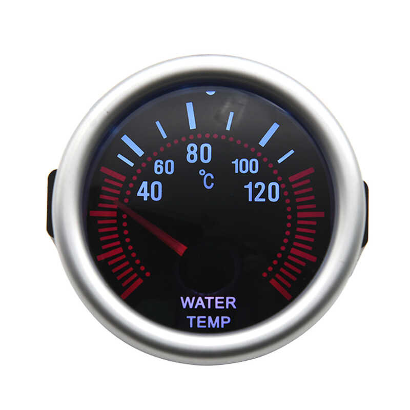 52mm Auto Pointer Water Temp Gauge 40-120 Celsius Water Temperature ...
