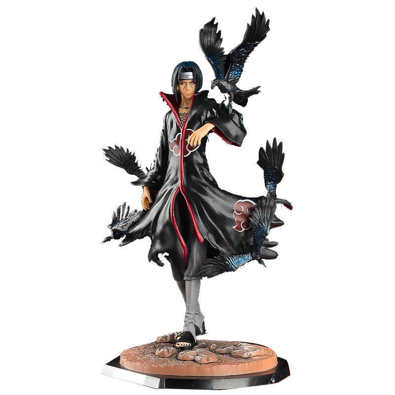 Naruto Figure Shippuden GK Uchiha Itachi Akatsuki 35Cm Anime Model ...