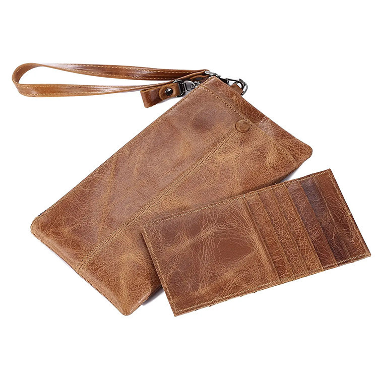 Mga Batang Diy Magiging Kababaihang Wallet Genuine Leather Rfid ...