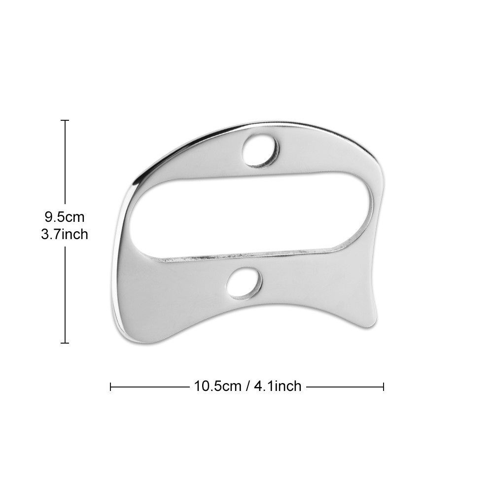 2 in 1 Stainless Steel Muscle Scraper Tools Scraping Massage Tools for ...