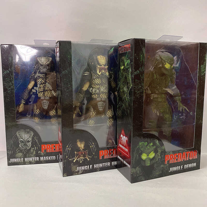 Aliens Vs Predator Jungle Demon Predator Hunter Unmasked Masked Action ...