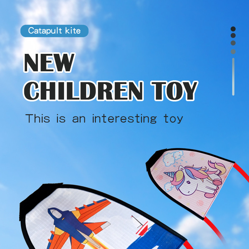 Cute Catapult Stunt Kite Toys for Kids with Tirador Outdoor Sport ...