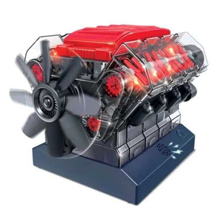 Tt Model Kit Maggawa Ng Iyong Sariling V8 Engine - Science Experiment ...