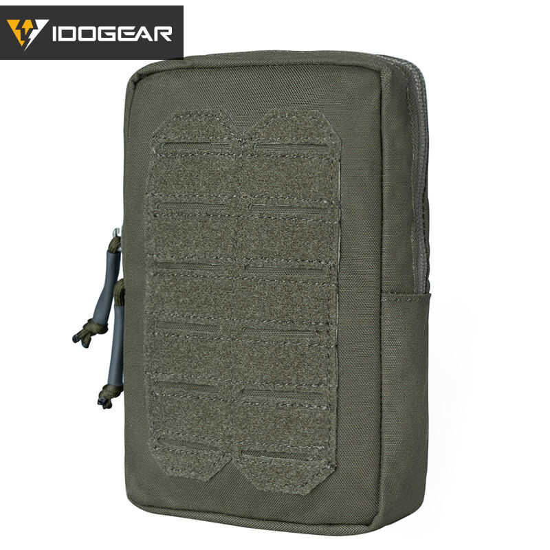 E6 IDOGEAR Tactical Utility MOLLE Vertical Laser Cut Outdoors EDC Waist ...