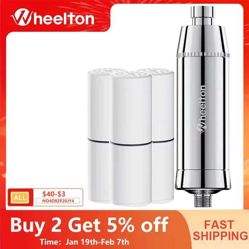 Wheelton SPA Bathing Tangga Chlorine Filter Purifier Shower Filtration ...