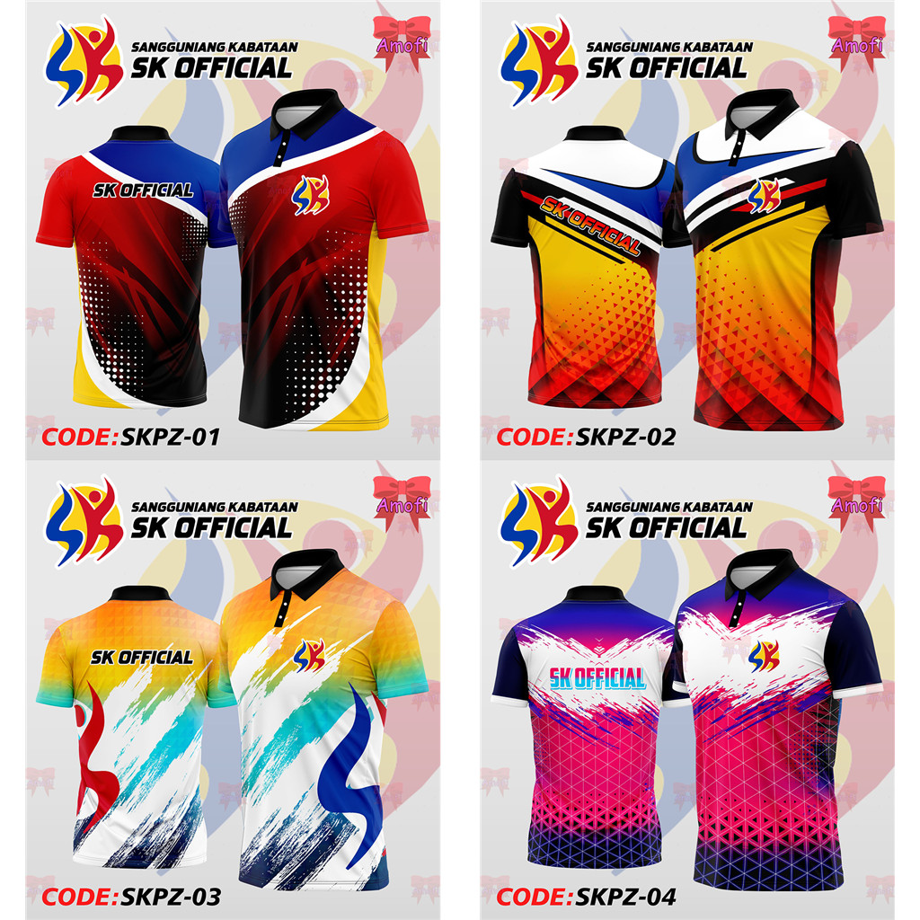 PHILIPPINES SK OFFICIAL UNIFORM 2025 FULLY SUBLIMATIVE POLO SHIRT FOR ...